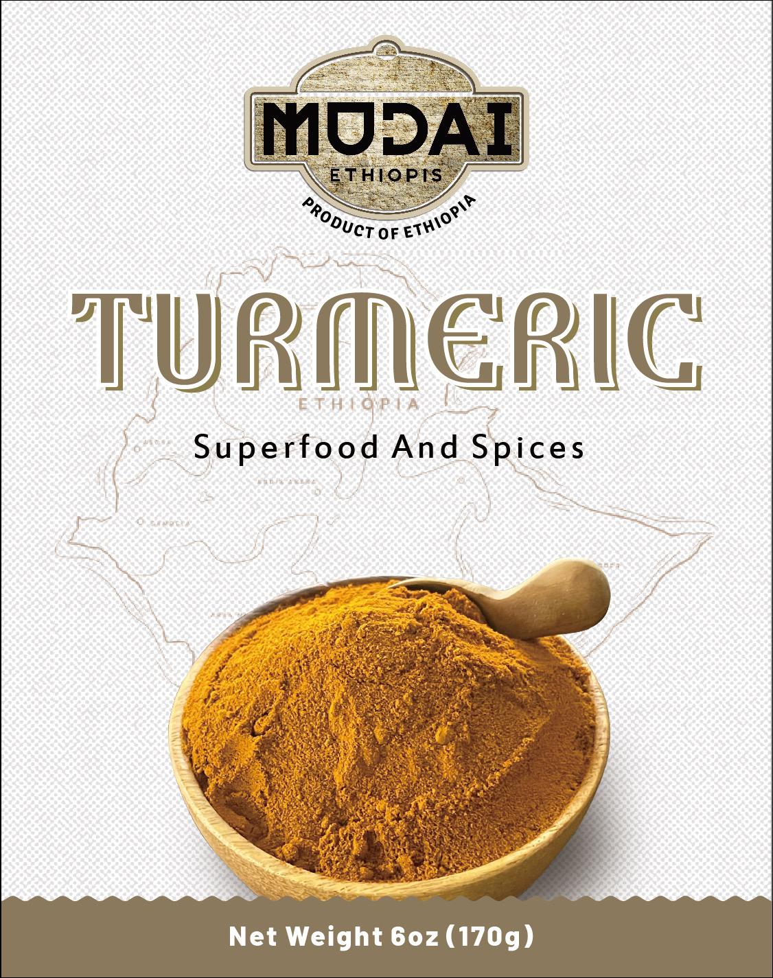 Turmeric (6.0 oz) - Mudai Ethiopis